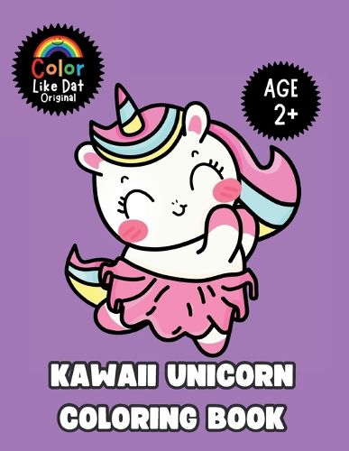 Kawaii Unicorn Coloring Book, Color Like Dat, Roggie Clark, Renee ...