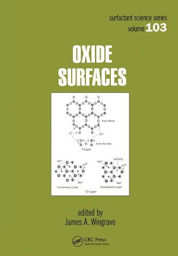 Oxide Surfaces, James A. Wingrave (9780367455156) — Readings Books