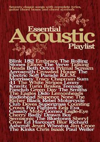 Essential Acoustic Playlist, (9780571525720) — Readings Books
