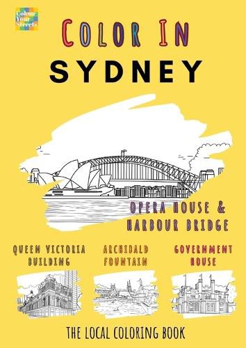 Sydney Coloring Book, Colour Your Streets (9781806880201) — Readings Books