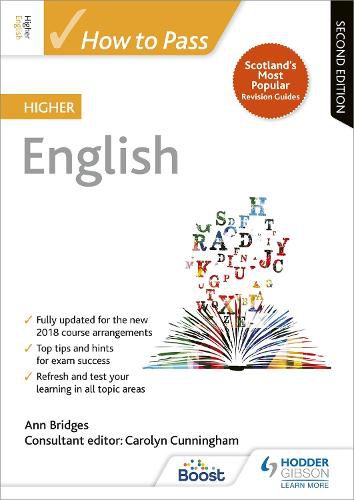 How to Pass Higher English, Second Edition, Ann Bridges (9781510452244 ...