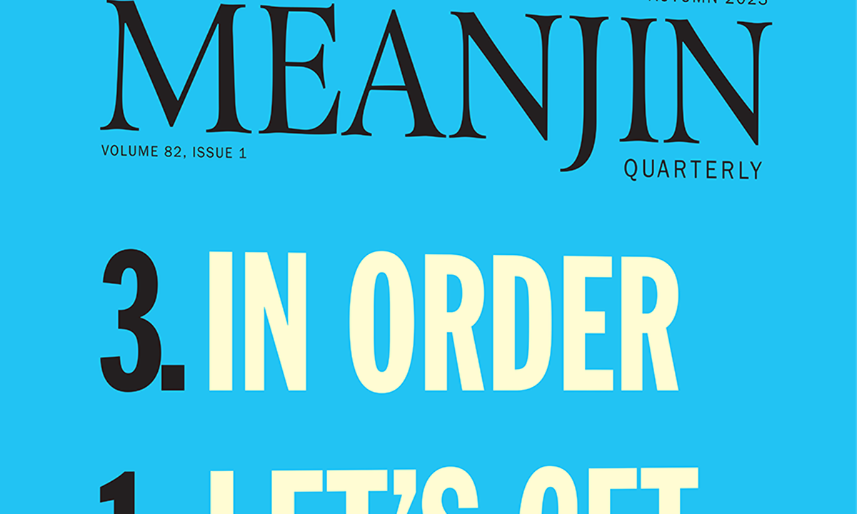 Meanjin Autumn launch — Readings Books