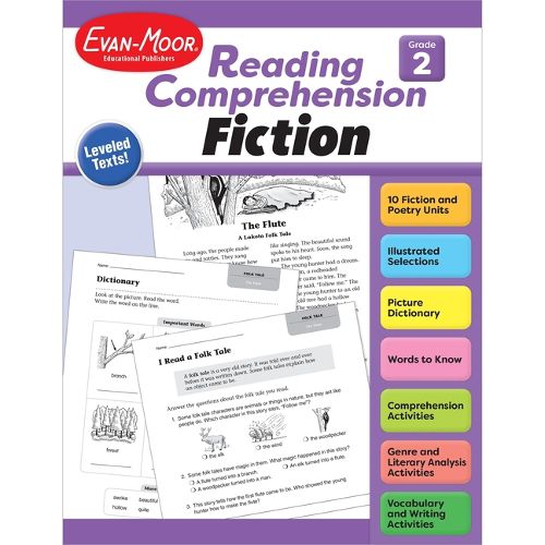 Reading Comprehension, Fiction, Grade 2, Evan-Moor Educational ...