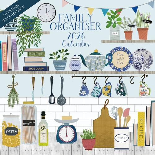 2026 Georgia Breeze Family Organizer Wall Planner, (9781529846669 ...